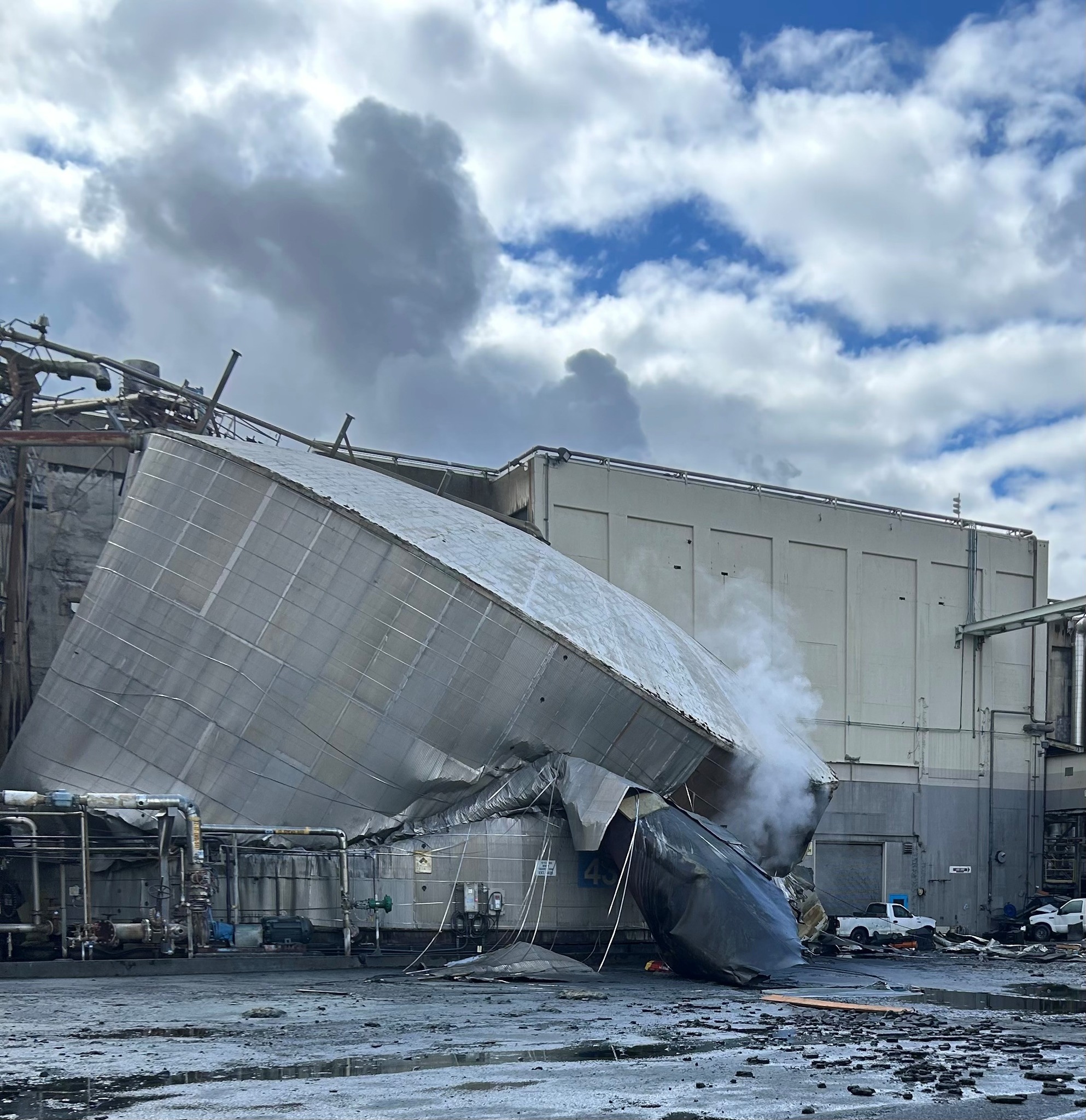 Records show repeated violations at Washington paper mill before tank ...